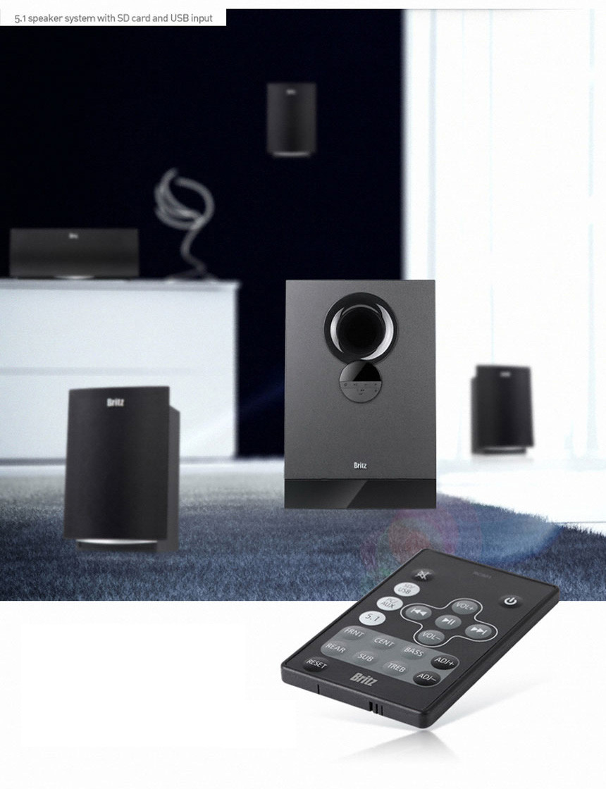 5.1 채널 멀티 홈시어터 시스템_BR-5100 T3 : 네이버 블로그